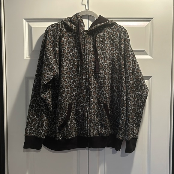 torrid | Tops | Torrid Animal Print Super Soft Zip Up Hooded Sweatshirt ...